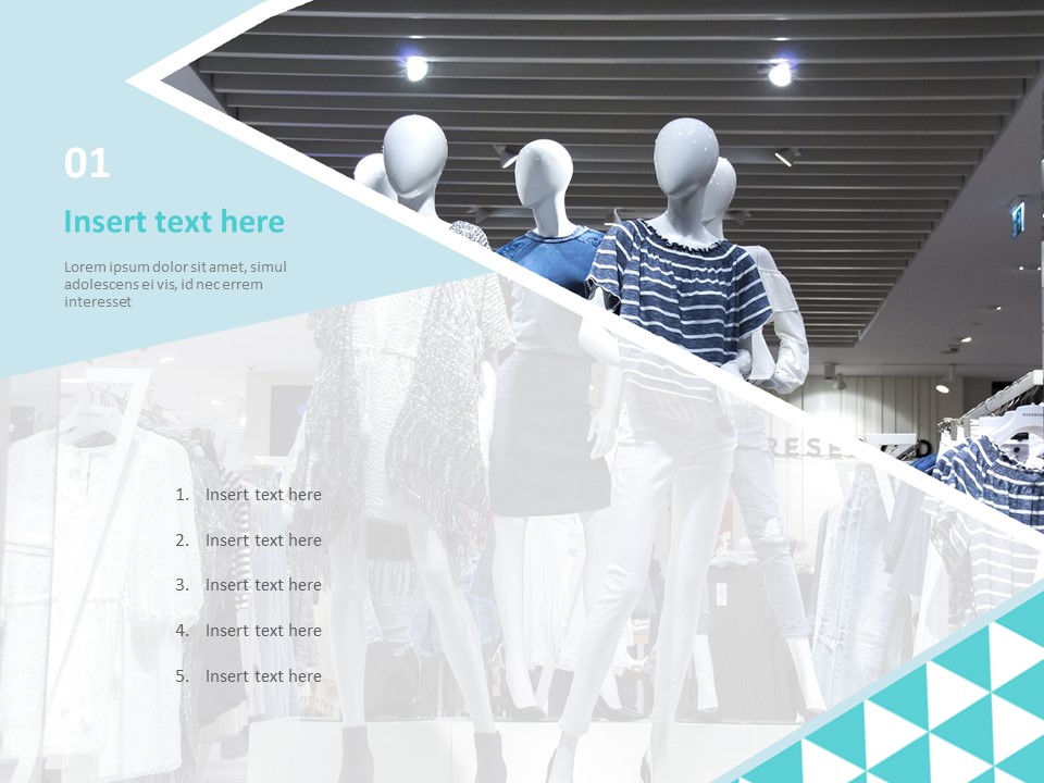Mannequin in the Show Window - Free Google Slides