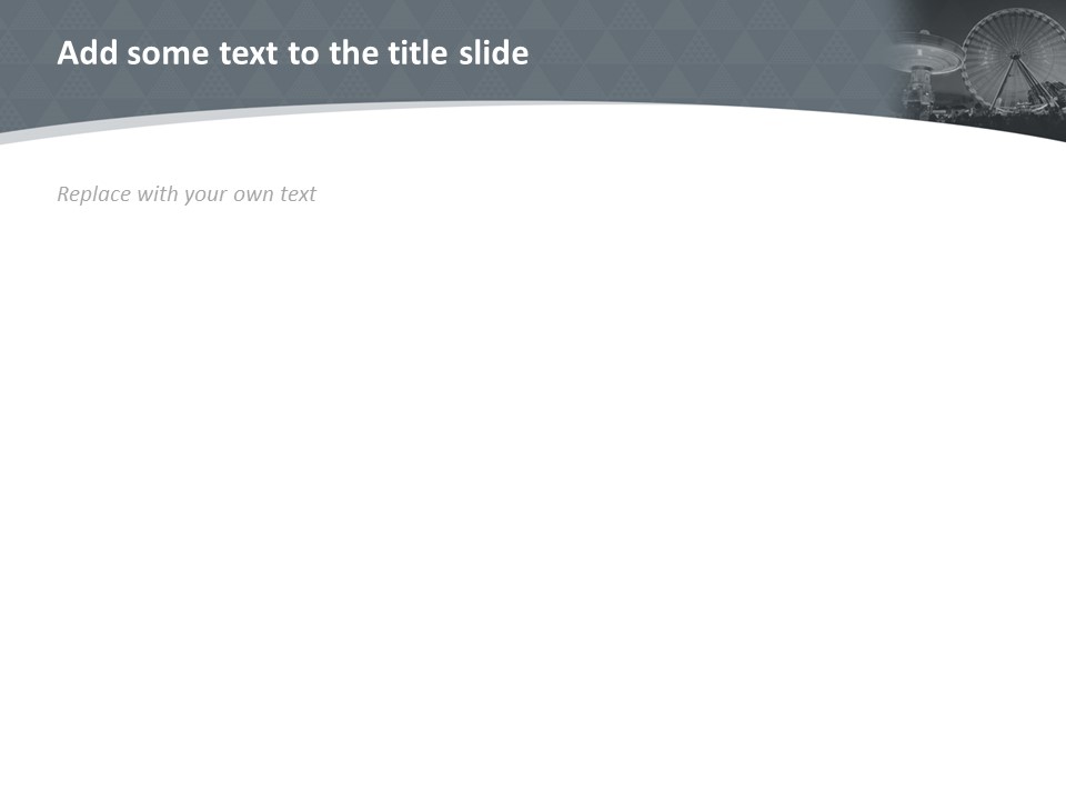 Night Time Amusement Park - Free Professional Google Slides Templates