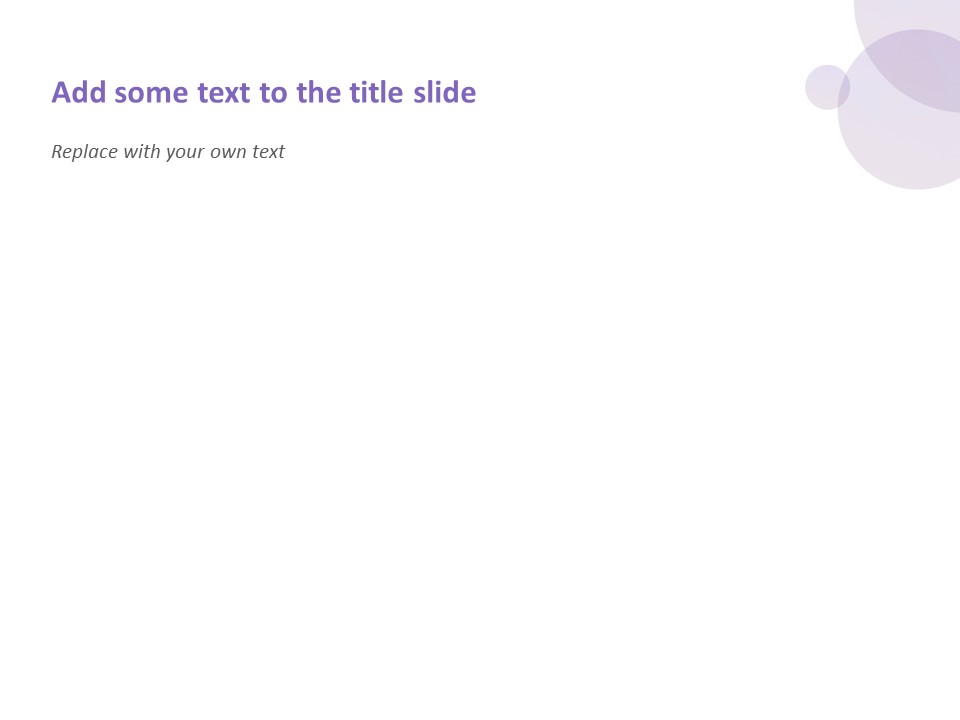 Purple Circled Clock - Google Slides Download Free