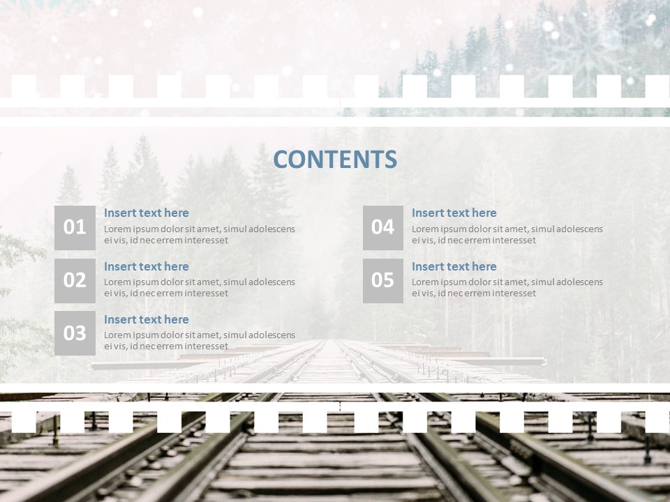 Railroad - Google Slides Free