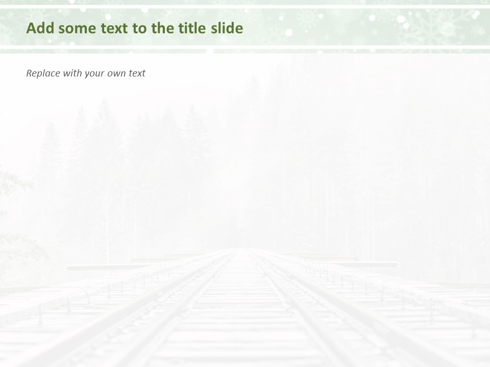 Railroad - Google Slides Free