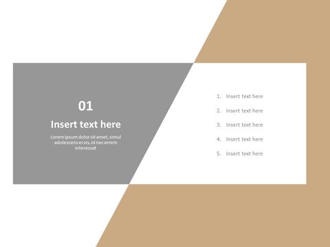 Beige Gray Squared Outline - Google Slides Templates Free Download