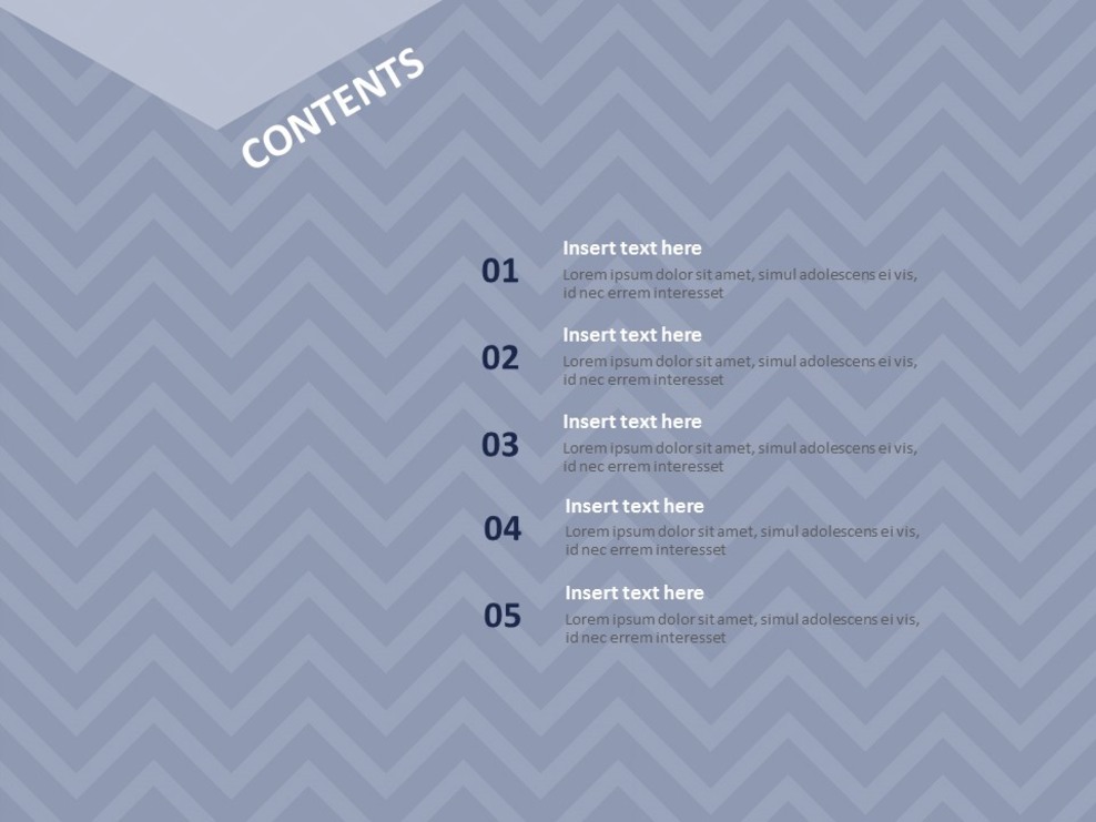 Free Google Slides themes - Serenity Navigation Icons