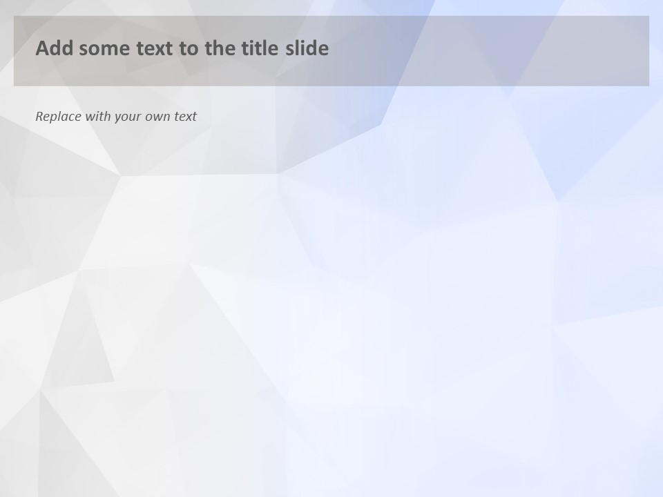 Google Slides Template Free Download - Triangle Patterns With Gray ...