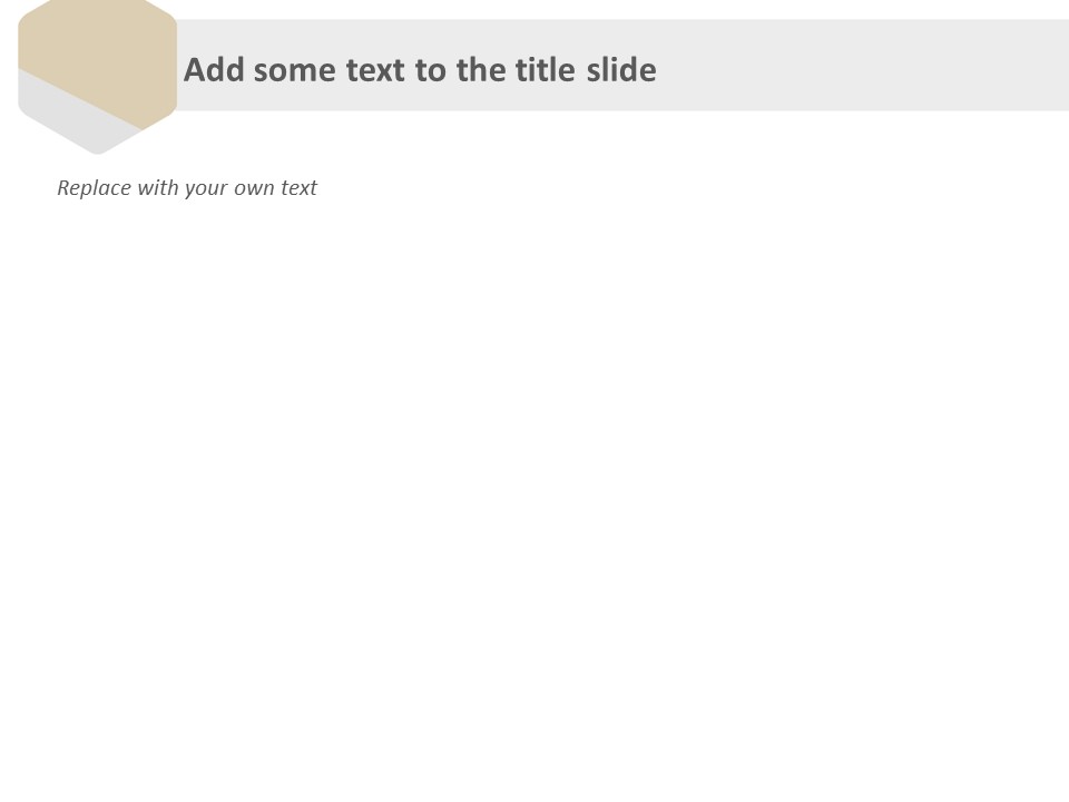 Gray Beige Hexagonal Outline - Free Business Google Slides Templates