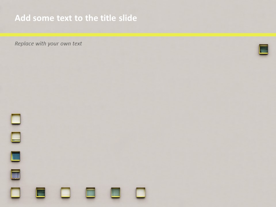 Boxes on Gray Wall - Free Images for Google Slides