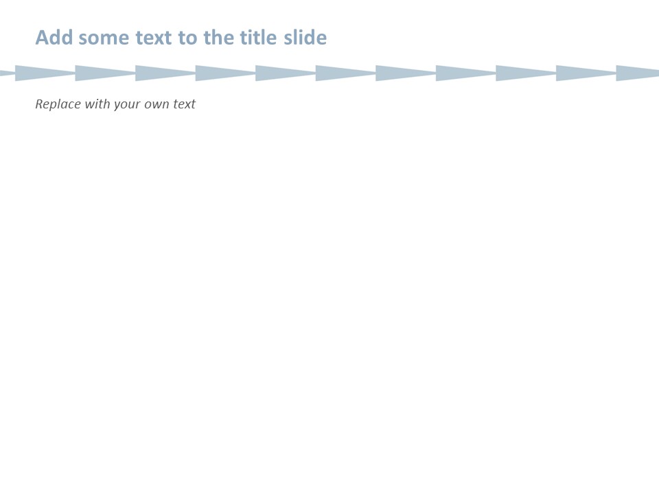 Free Business Google Slides Templates - Triangles Moving Toward Left