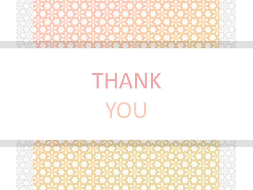 Google Slides online Free - Flower Patterned With Coral and Yellow ...