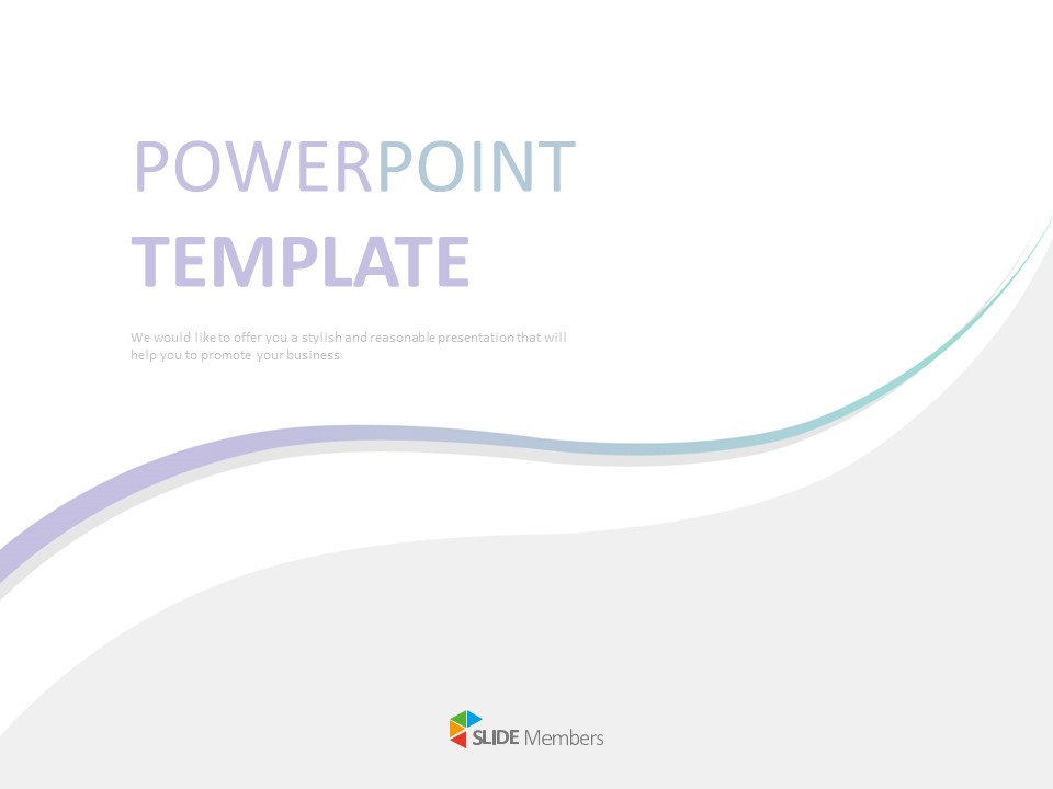 Gray Waves - Free Google Slides Template