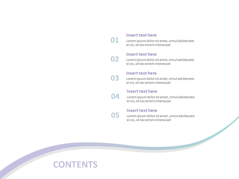 Gray Waves - Free Google Slides Template