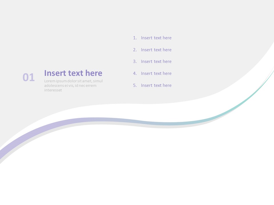Gray Waves - Free Google Slides Template