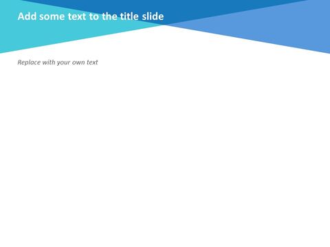 Blue Diamonds Background - Google Slides Template Free