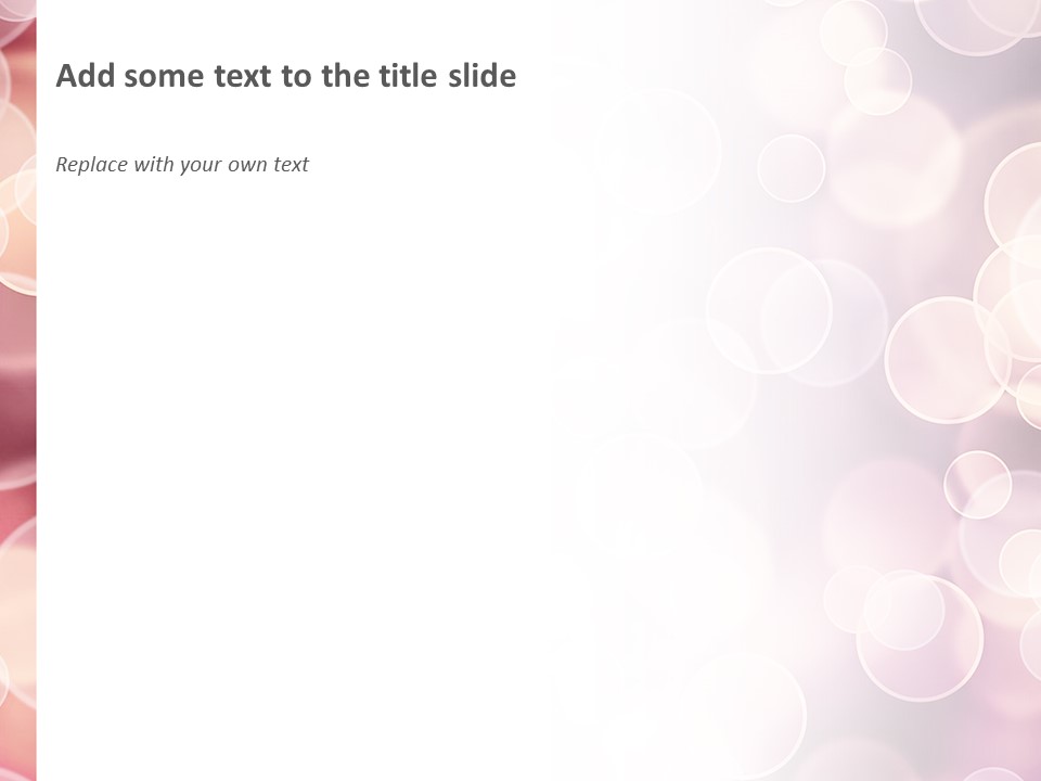 Free Business Google Slides Templates - Rosegold Circled Pattern