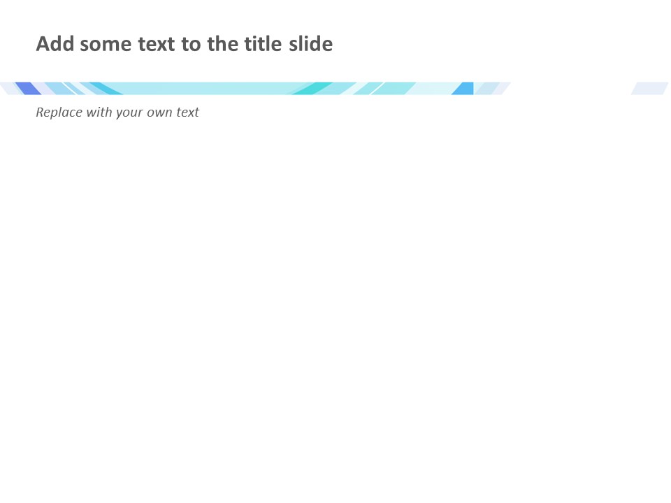 Free Google Slides Template Design - Circles Gradated With Blue