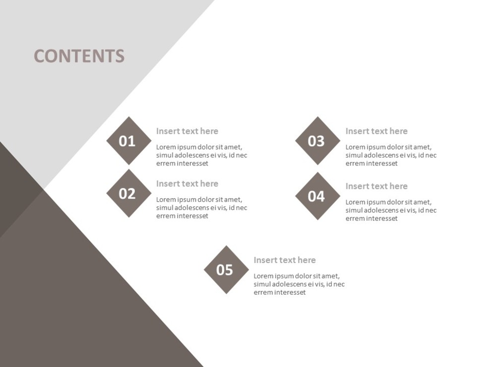 Free Images for Presentations - Triangle Border Gradated With Gray