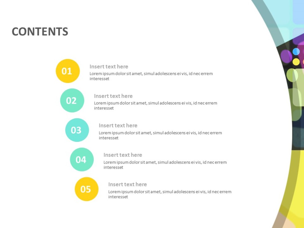 Free Professional Google Slides Templates - Stained Glass Pattern