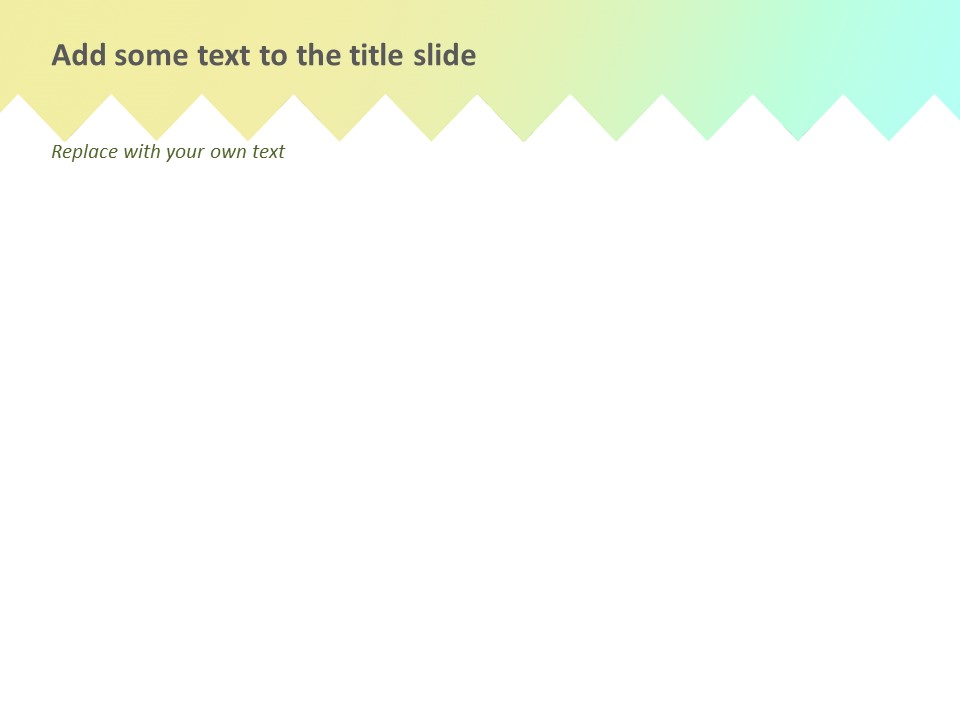Google Slides Template Free Download - Sparkling Triangles With Yellow Sky Gradation