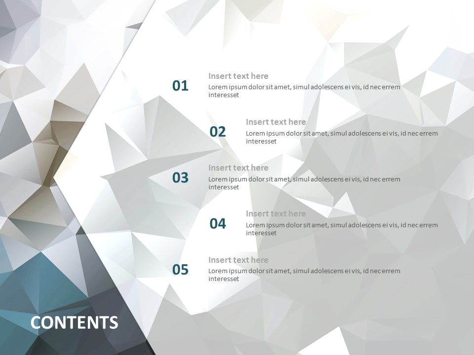 Gray Triangle and Hexagon - Free Google Slides Backgrounds