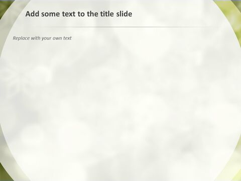 Olive-green Background With Overlapped Circles - Google Slides Template ...