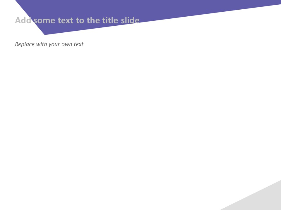Purple and Gray Triangle Border - Free Google Slides themes