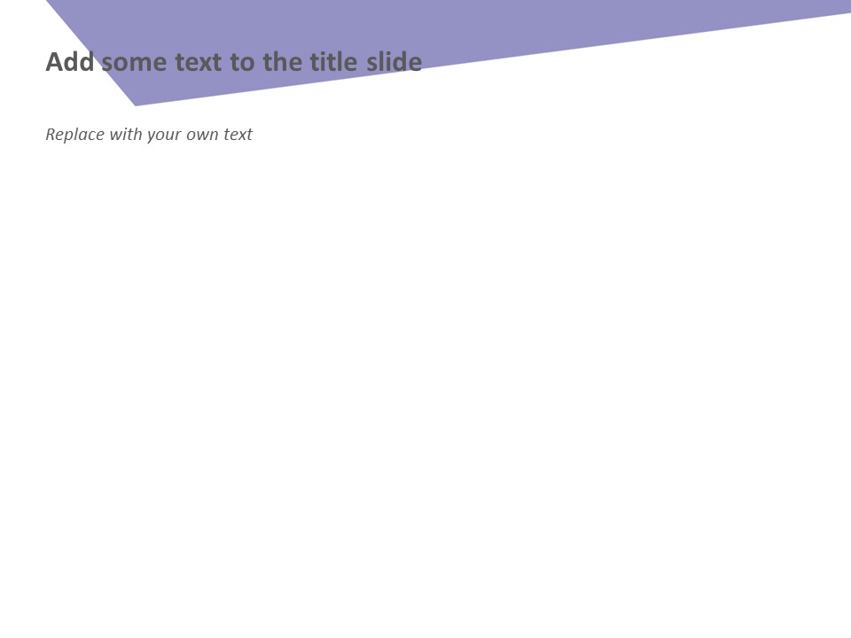 Purple and Gray Triangle Border - Free Google Slides themes
