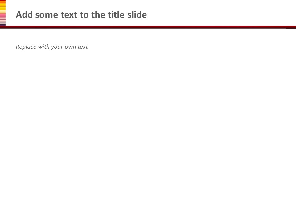 Rainbow Striped Pattern - Google Slides Templates Free Download