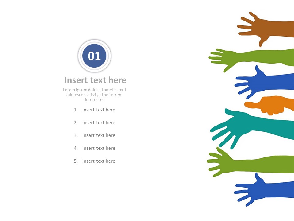 Free Google Slides Backgrounds - Stretching Hands