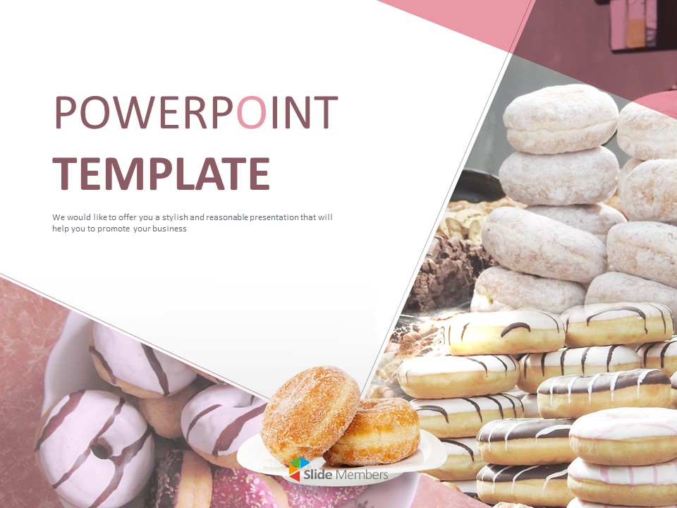 Free Professional Google Slides Templates - Sweet Doughnuts