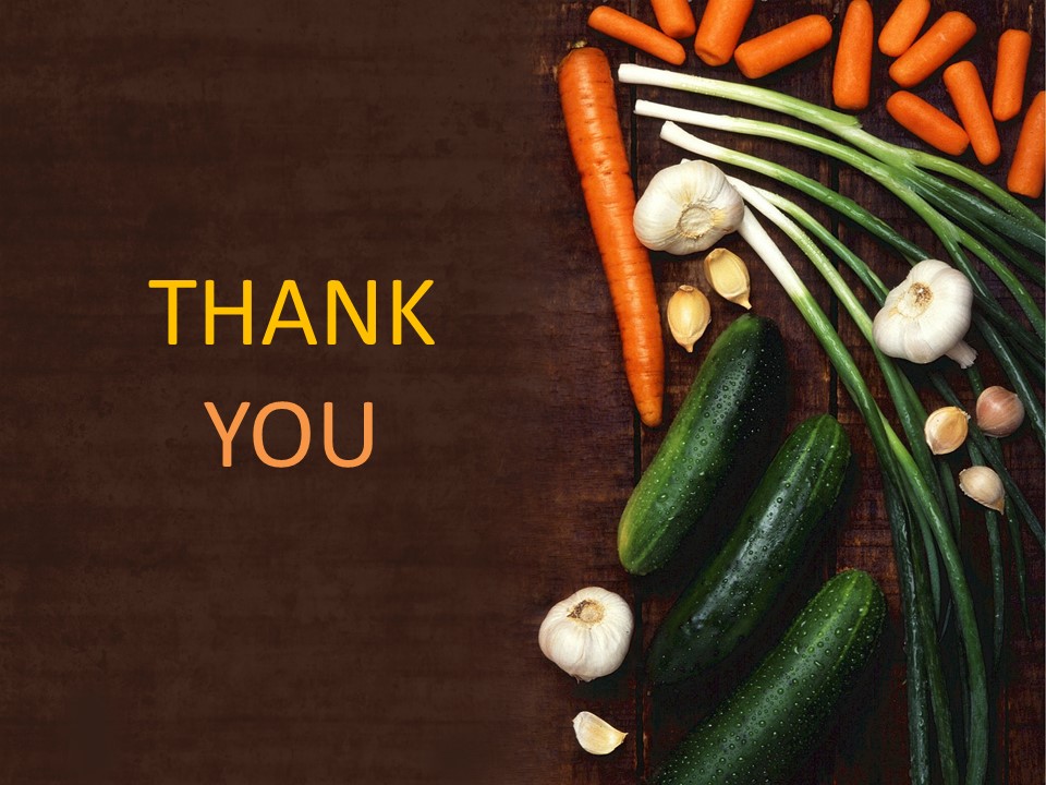 Vegetables on the Table - Free Images for Google Slides