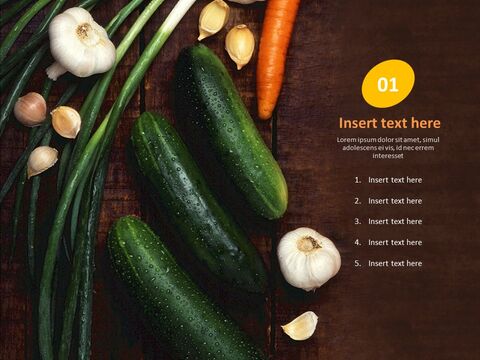 Vegetables on the Table - Free Images for Google Slides