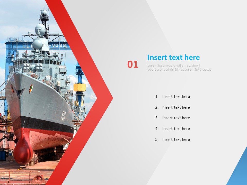 A Dockyard - Free Presentation Templates