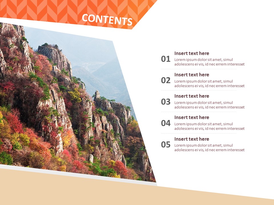 A Mountain Covered With Colored Leaves in Fall - Free Professional ...