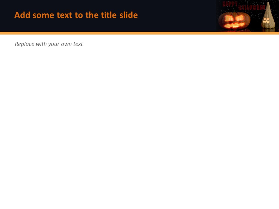Free Google Slides Template Design - Halloween Pumpkins