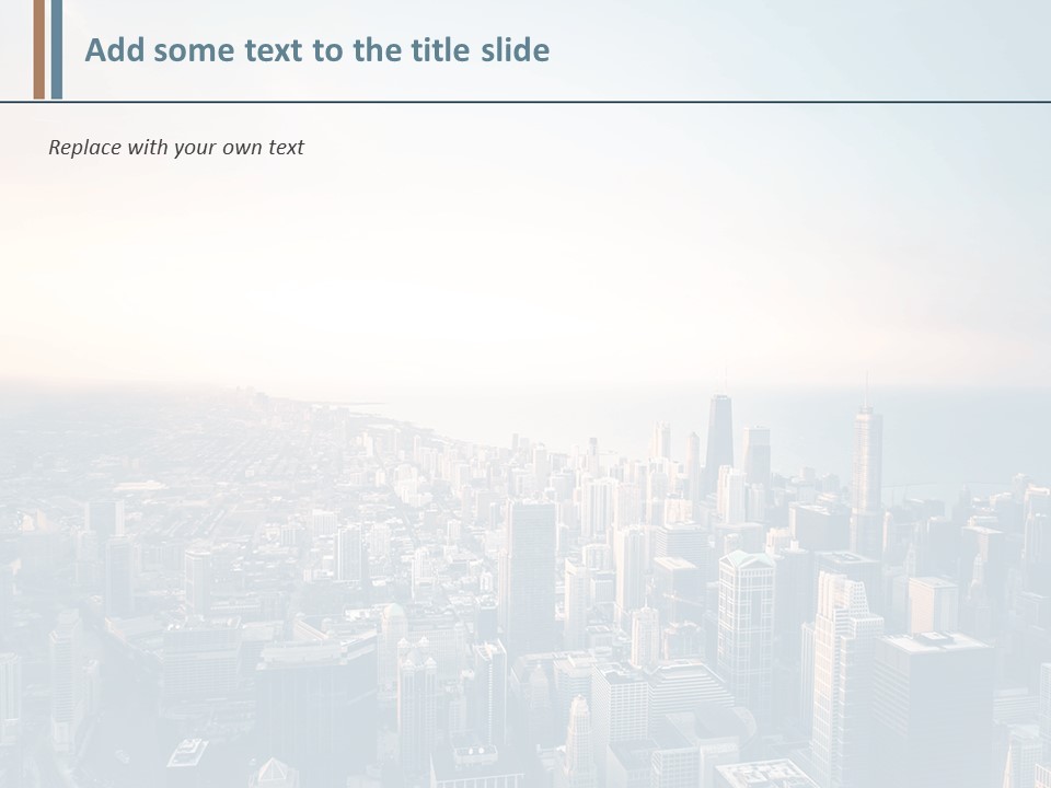 Free Images for Presentations - A Night of City|Google Slides