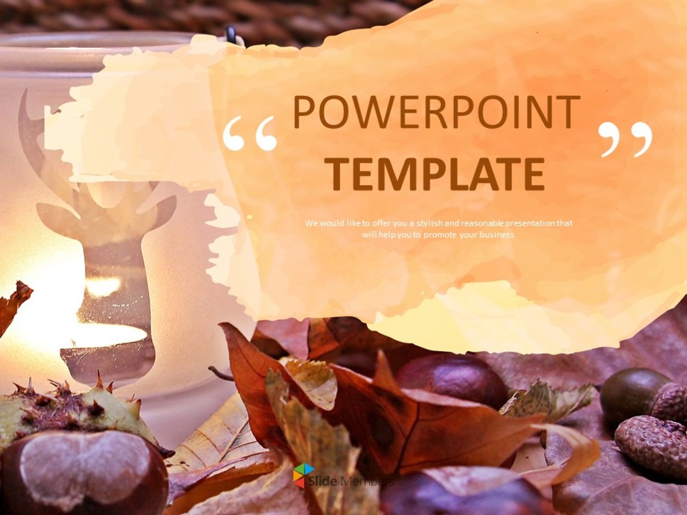 Google Slides Download Free - Fall Atmosphere