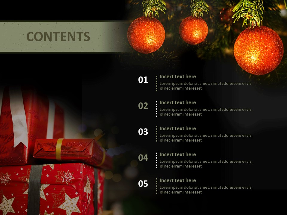 A Christmas Gift - Free Google Slides