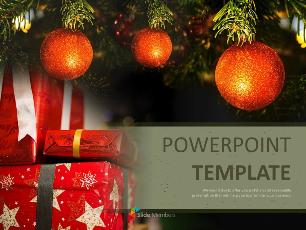 A Christmas Gift - Free Google Slides