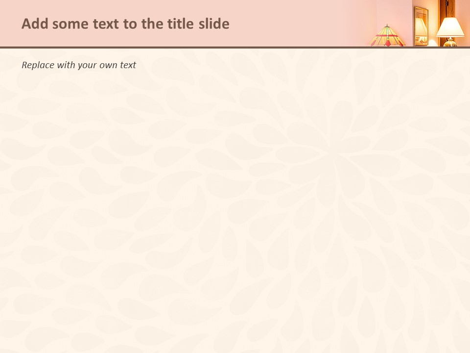 A Comfortable Sofa - Google Slides Templates Free Download