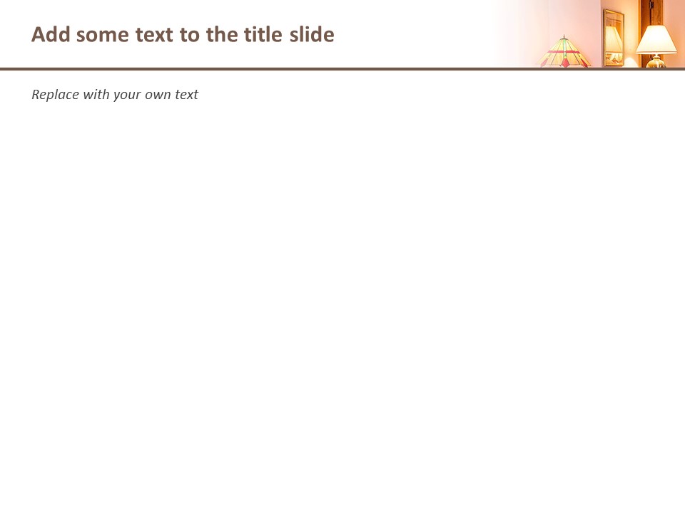 A Comfortable Sofa - Google Slides Templates Free Download