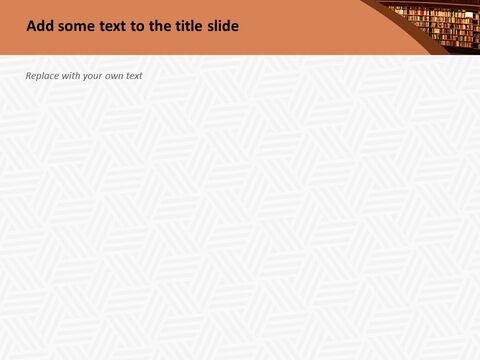 A Large Library - Free Professional Google Slides Templates