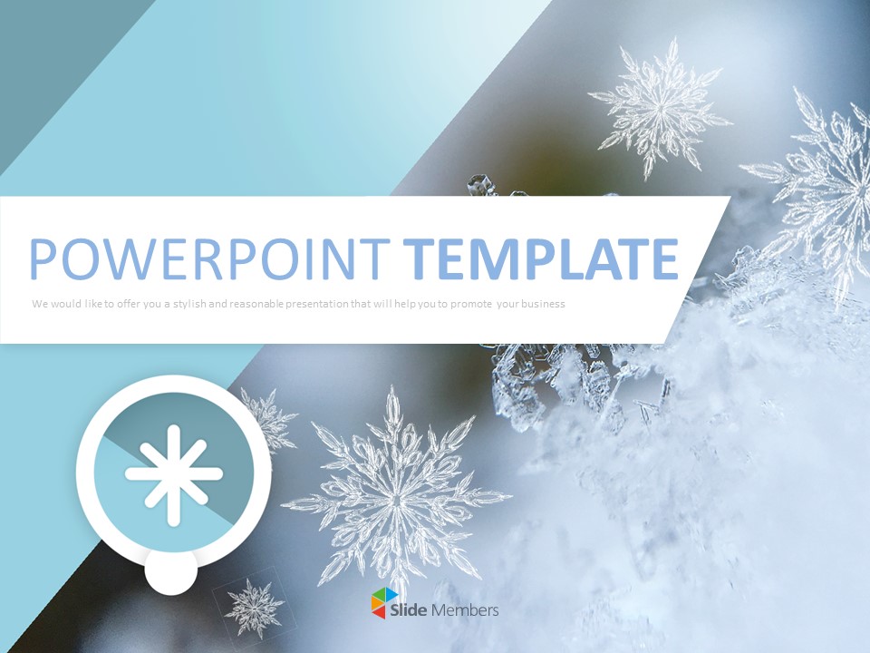 Snow Powerpoint Template