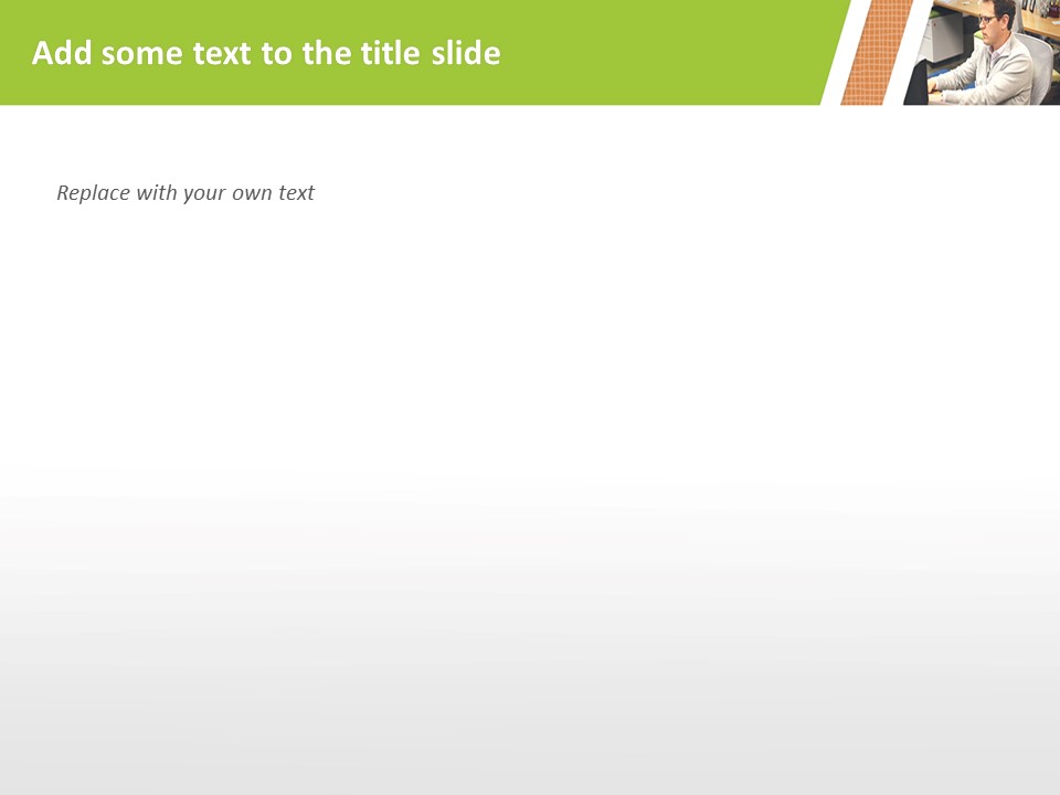 A Working Employee - Free Google Slides Templates