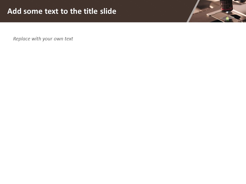 Free Google Slides Template - Microscopes