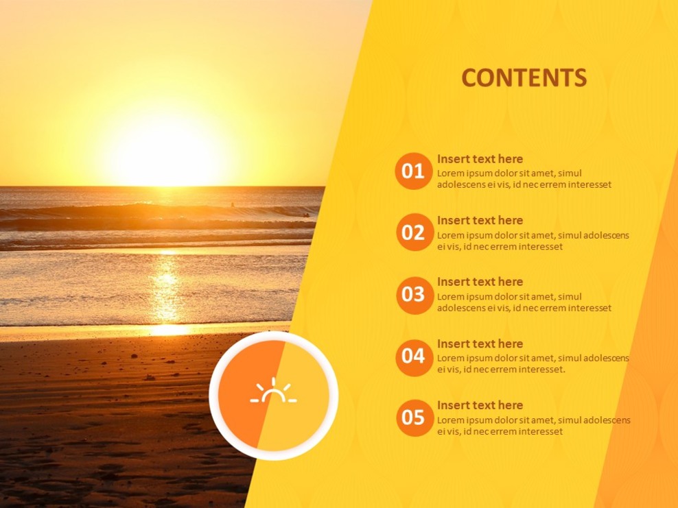 Google Slides Download Free - A New-year Sunrise