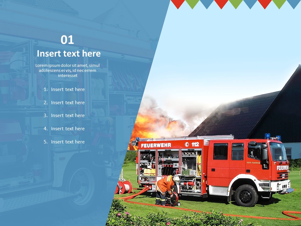 Google Slides online Free - Fire Engines and Fire Suppression