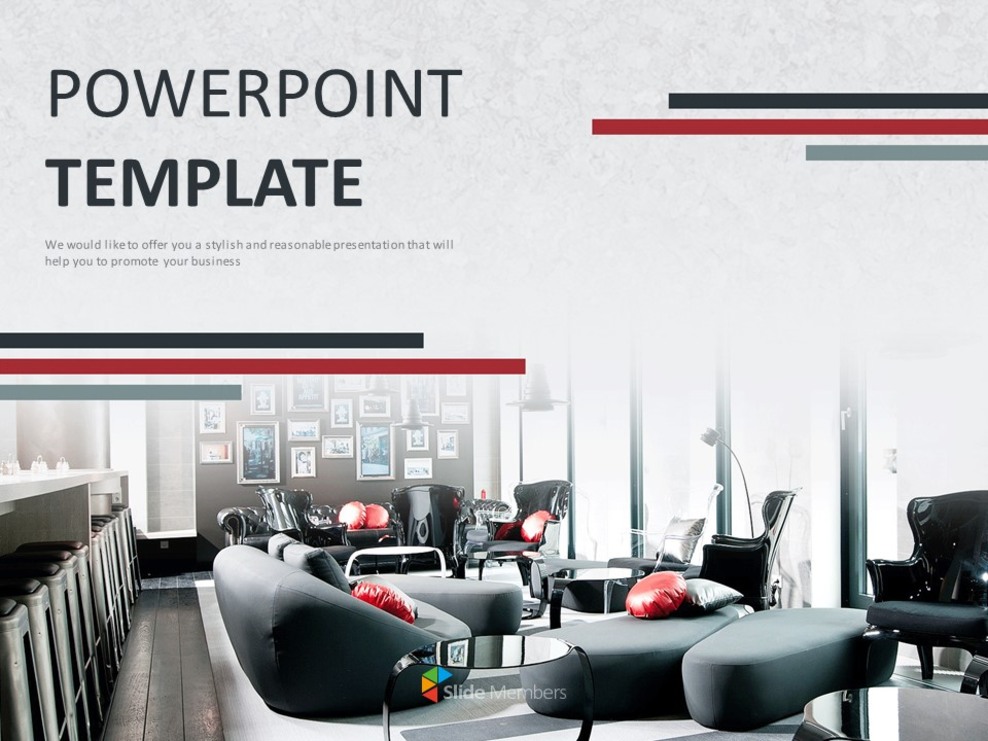 Google Slides Template Free - Hotel Lobby