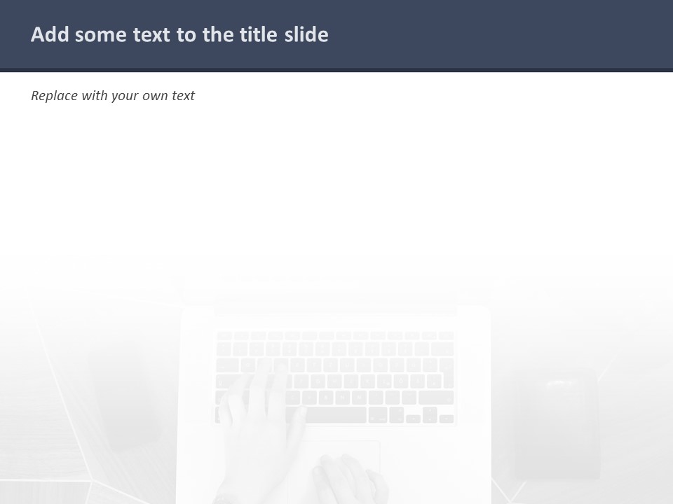 Google Slides Template Free Download - How To Use a Laptop