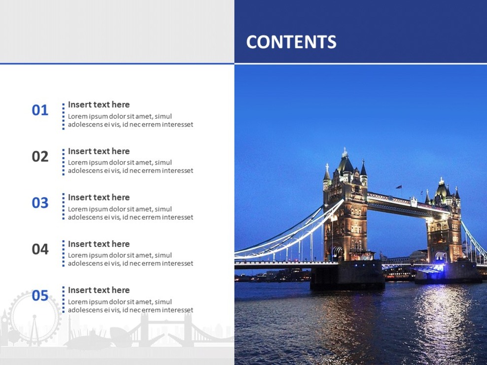 London Tower Bridge - Free Professional Google Slides Templates