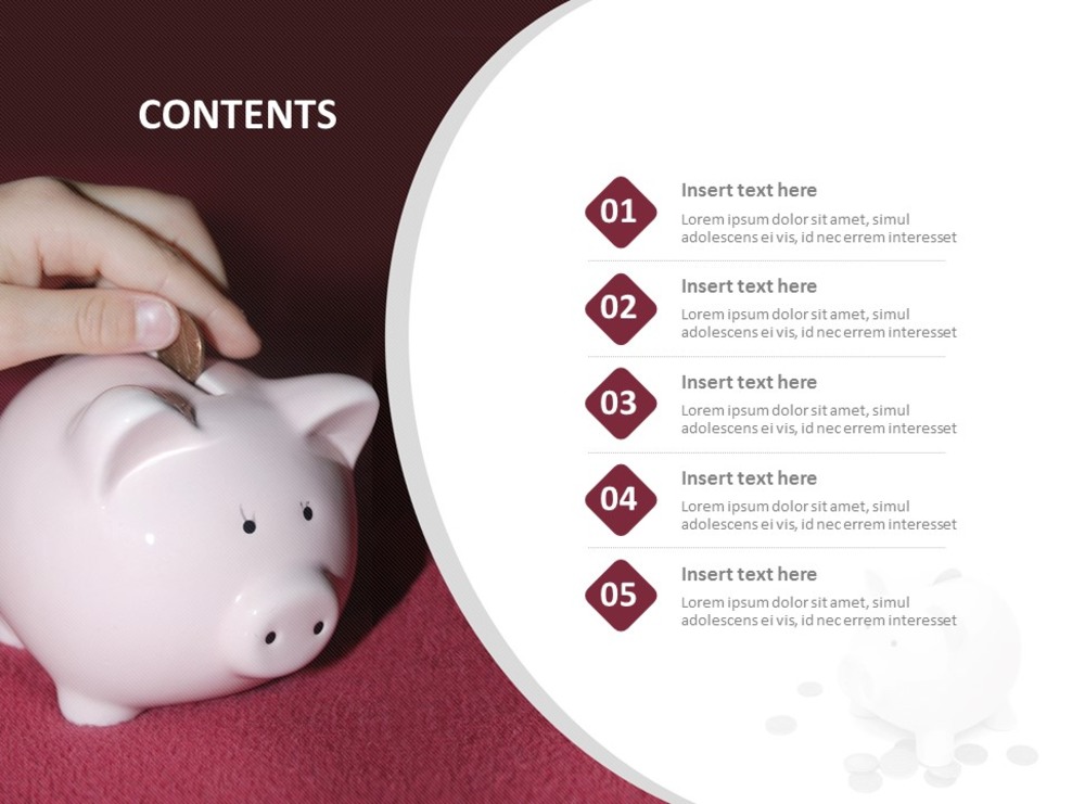 Piggy-bank - Free Google Slides Templates