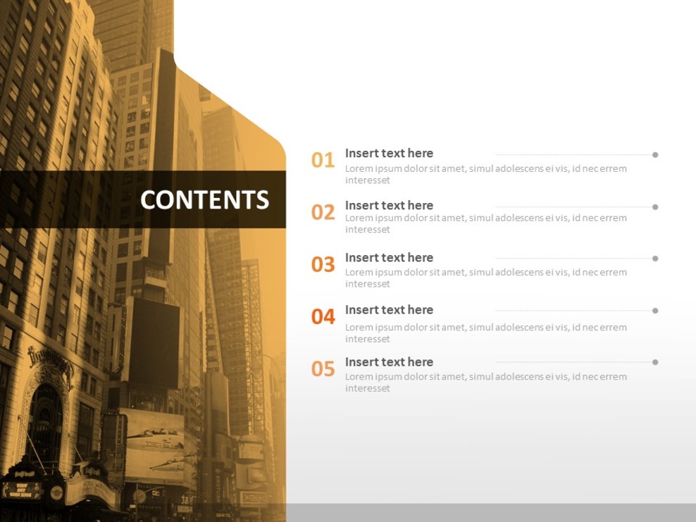 Gratis Rascacielos - Plantillas de presentación gratuitas